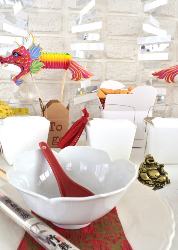 Easy ideas for celebrating the Chinese New Year! Try Take-out!