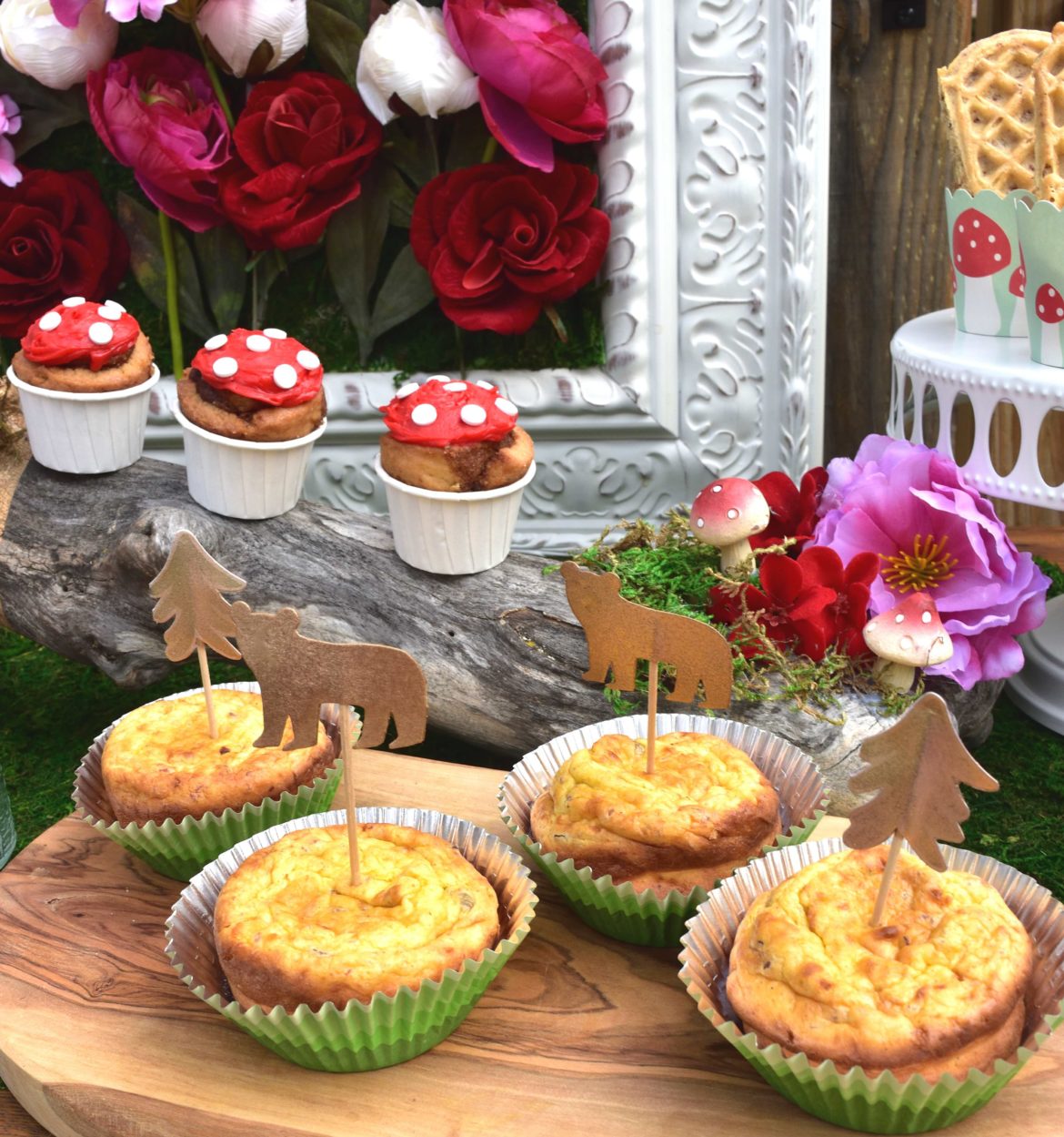 Woodland inspired party ideas for an outdoor breakfast celebration