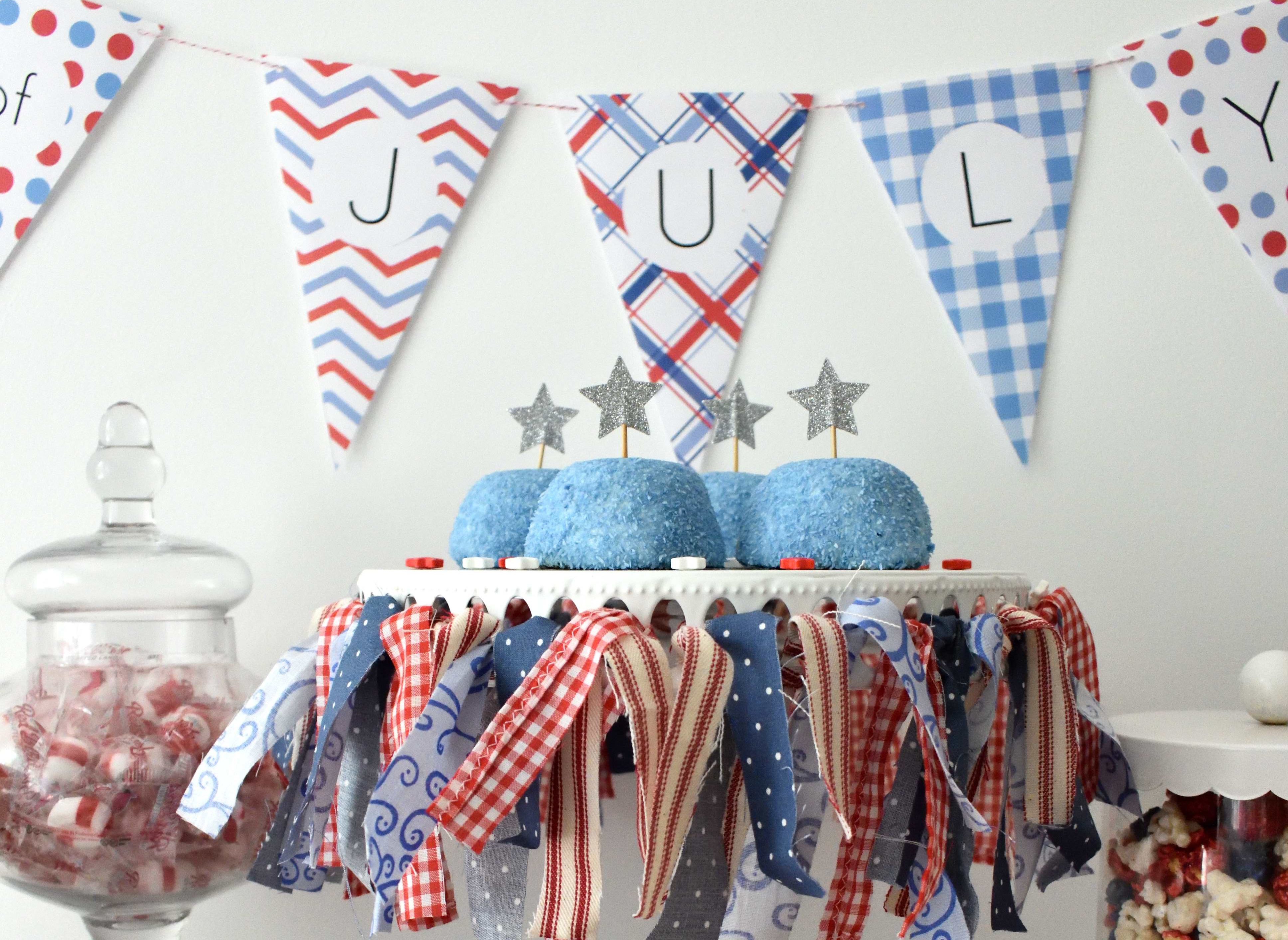 Fourth of July printables and easy holiday treats for your celebrations!