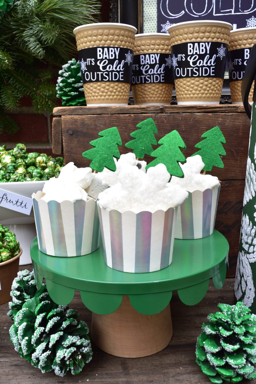 Style a hot cocoa stand for your festive holiday celebrations!