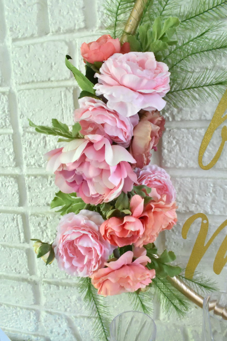 Easy mimosa bar styling that's perfect for any festive event!