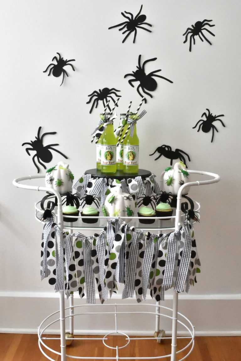 Creepy Crawly Halloween treat cart fun filled with bugs galore!