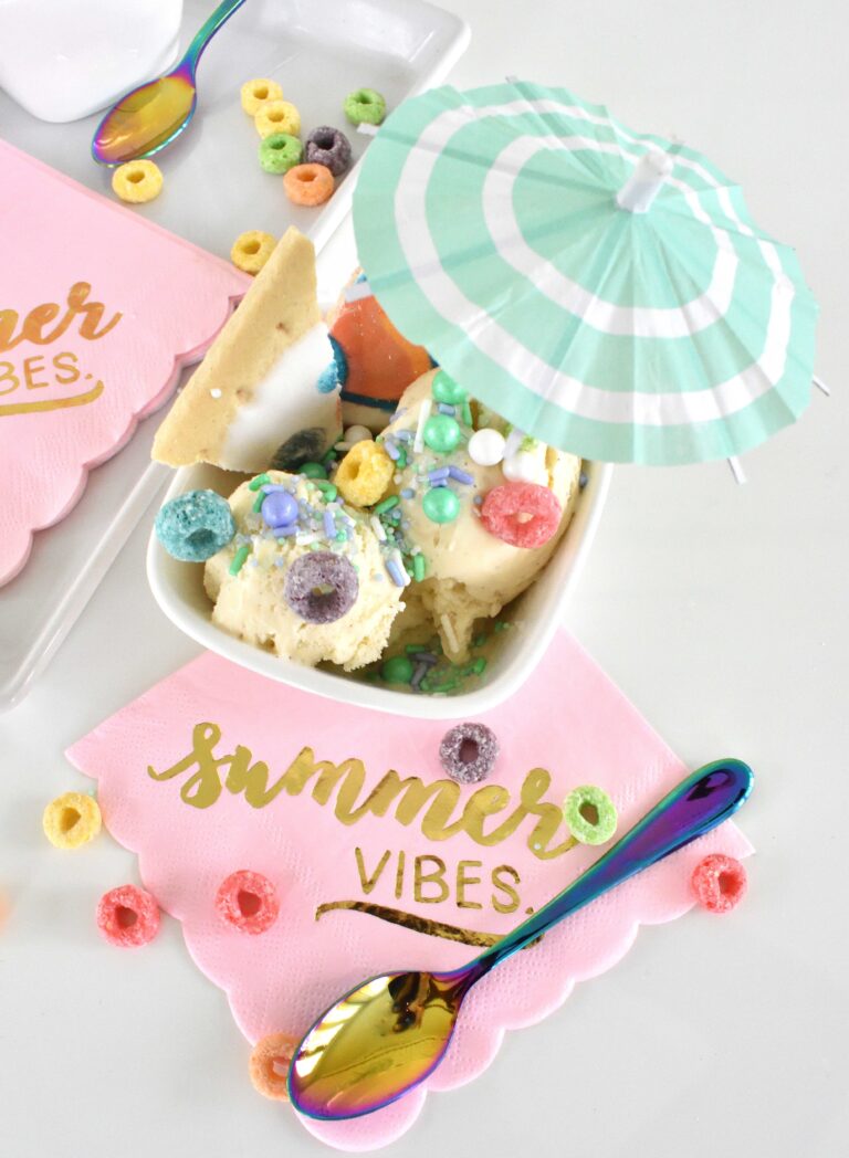 Simple summer treats with sprinkles on top to celebrate the season!