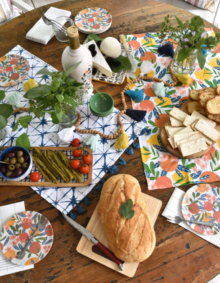 Simple appetizers can be styled beautifully for casual entertaining!