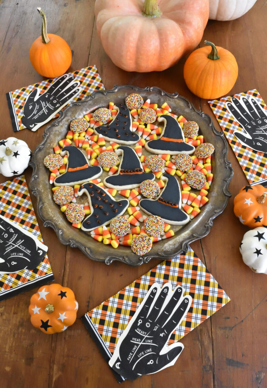 Easy fall cookie boards to create for autumn entertaining!