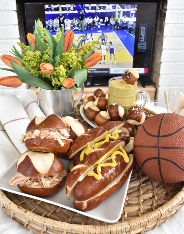 March Madness snacking ideas for delicious game day fun!