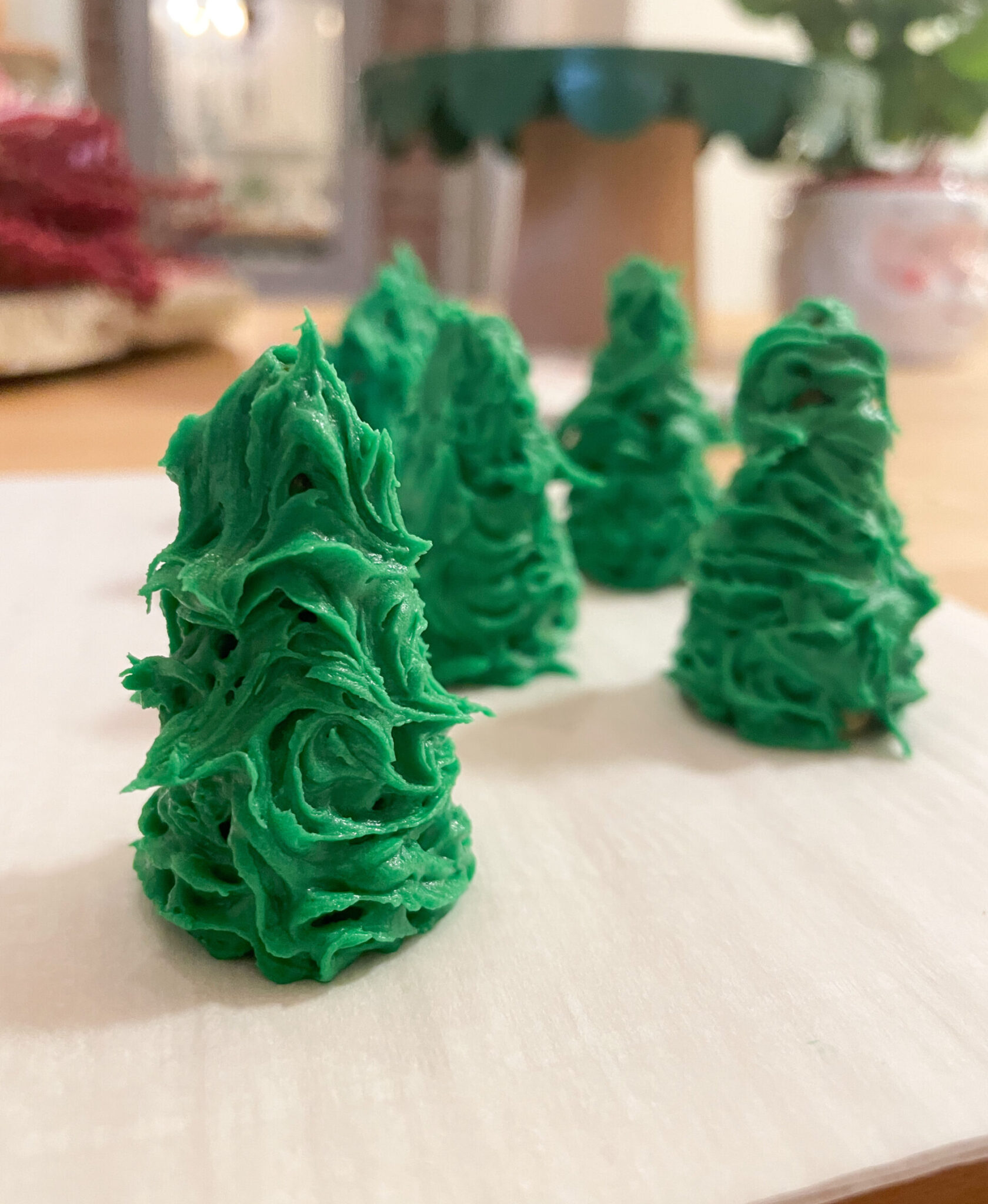 A cocoa bomb cake topper is a delicious dessert decoration!