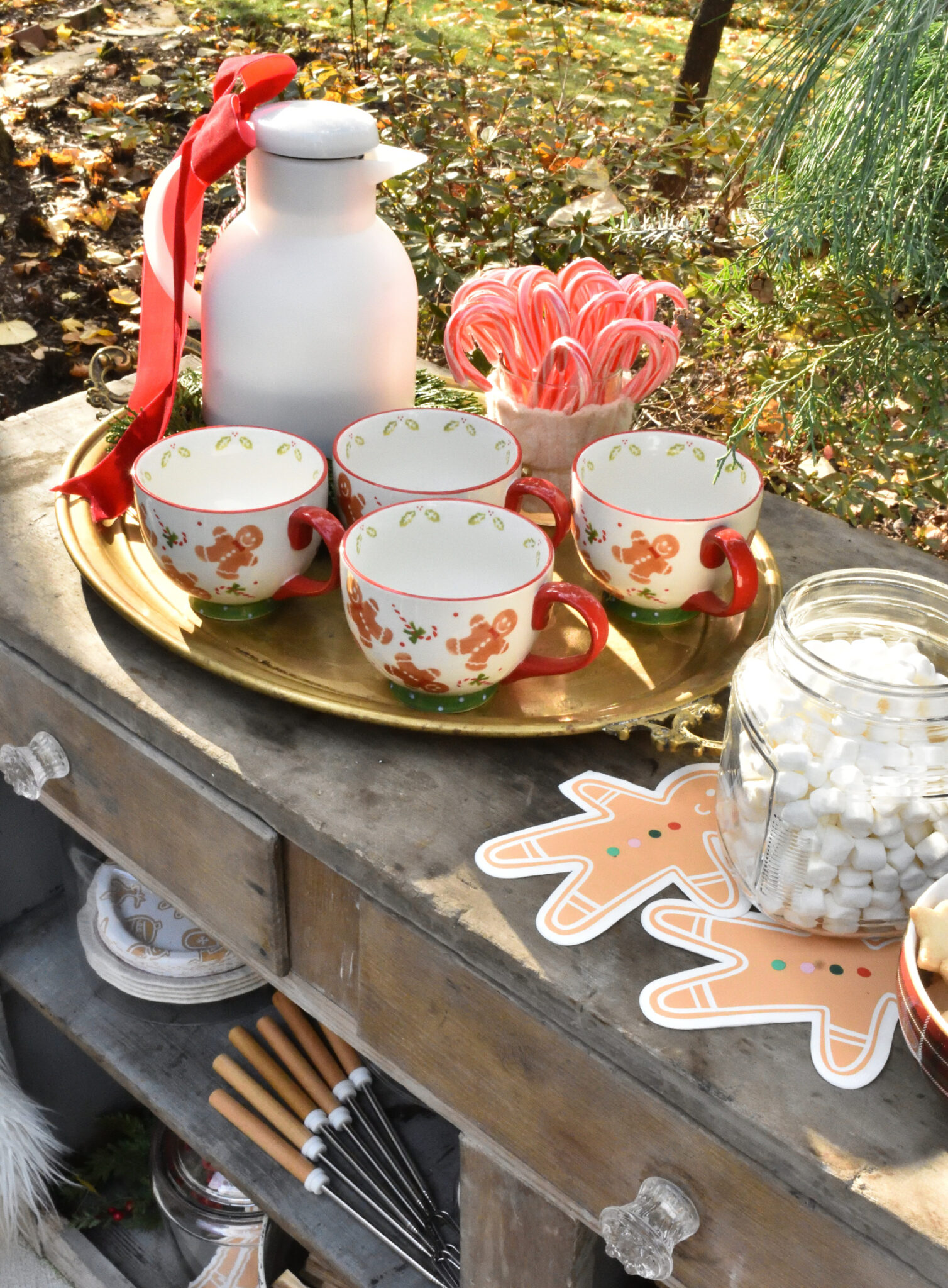 Cocoa season is here! See easy holiday inspiration for serving it!